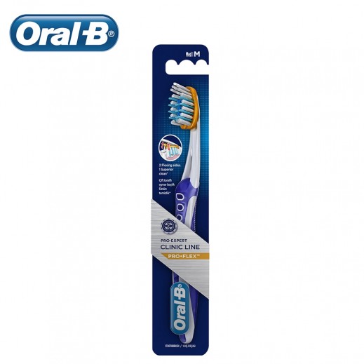 Buy Oral-B Pro Expert Clinic line 38 Medium Tooth Brush | توصيل Taw9eel.com