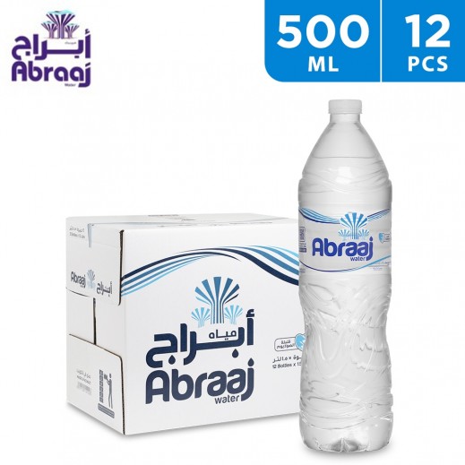 Buy Abraaj Drinking Water 12 x 500 ml - delivered by Taw9eel Fast ...