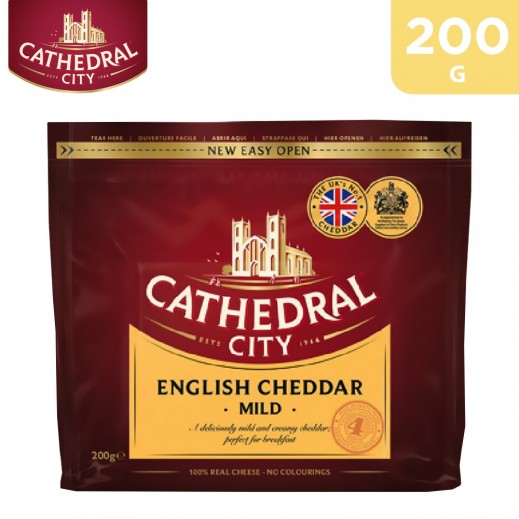 Buy Cathedral City Mild Cheddar Cheese 200 g | توصيل Taw9eel.com
