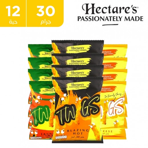 Buy Hectare’s Gluten Free Twigs Mix Flavored Corn Snacks 12 x 30 g ...