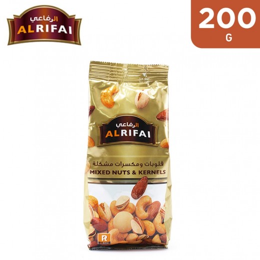 Buy Al Rifai Mixed Nuts & Kernels 200 g | توصيل Taw9eel.com
