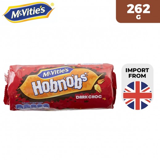 Buy McVitie's Hobnobs Dark Choc 262 g | توصيل Taw9eel.com