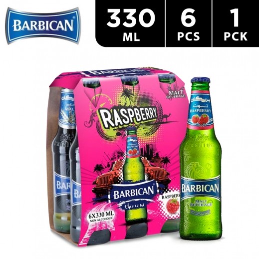Barbican Raspberry Malt Beverage 6 x 330 ml | توصيل Taw9eel.com