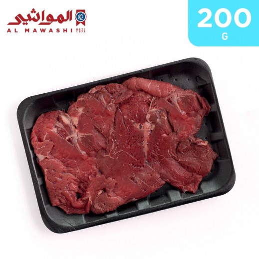 Buy Al Mawashi Beef Scallop (200 g) | توصيل Taw9eel.com