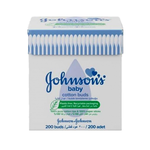 Johnsons Cotton Buds 200s | توصيل Taw9eel.com