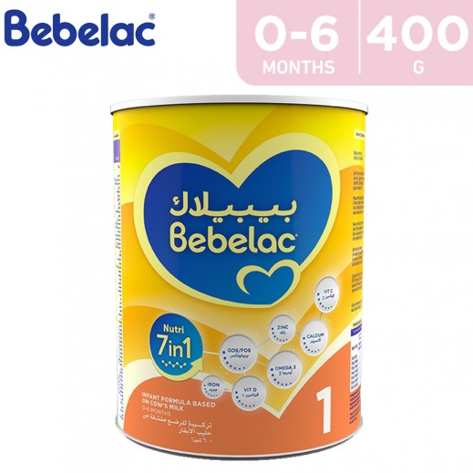 Buy Bebelac Infant Formula Cow's Milk Stage1 - 400 g (0-6 Months ...