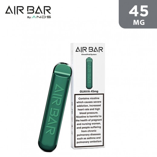 Buy Air Bar Disposable Pod Guava 45 mg 500 Puffs - delivered by Taw9eel ...