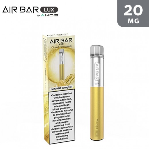 Buy Air Bar Lux Disposable Pod Mango 20 mg 500 Puffs - delivered by ...