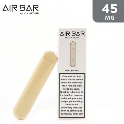 Buy Air Bar Disposable Pod Peach 45 mg 500 Puffs - delivered by Taw9eel ...