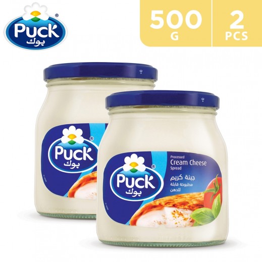 Buy Puck Cream Cheese Spread 2 x 500 g - delivered by Taw9eel Fast ...