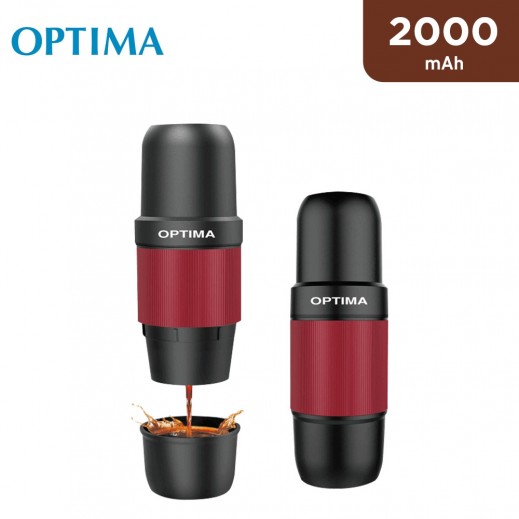 Buy Optima 2000mAh Rechargeable Espresso Maker | توصيل Taw9eel.com