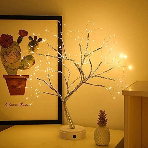 Buy Bonsai 108 LED Warm White Tree Lamp | توصيل Taw9eel.com