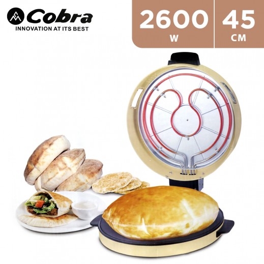 Buy Cobra Arabic Bread Maker 45 cm - 2600W - delivered by Taw9eel Fast ...