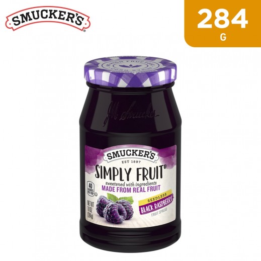 Buy Smucker's Simply Fruit Seedless Black Raspberry Spread 284 g ...