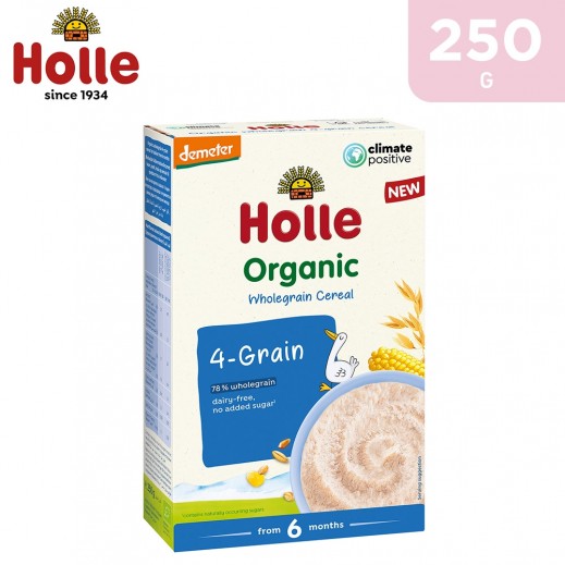Buy Organic Wholegrain 4-grain Cereal 250g | توصيل Taw9eel.com