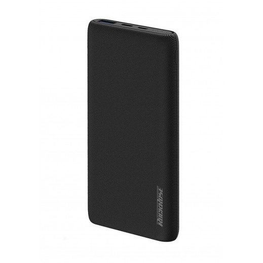 Buy RockRose Oasis 10 Pro 10000mAh Power Bank - Black | توصيل Taw9eel.com