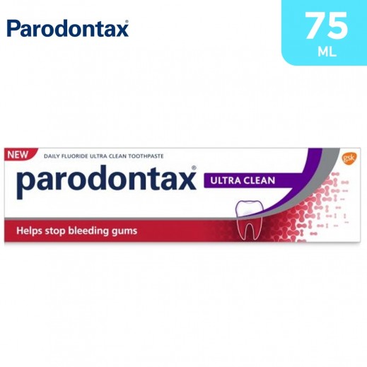 Buy Parodontax Ultra Clean Daily Fluoride Toothpaste 75 ml | توصيل ...