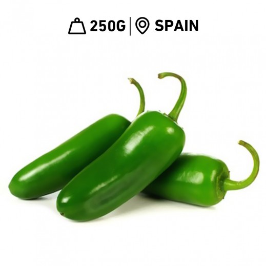 Buy Fresh Spanish Jalapeno Green Pepper (250 g Approx.) | توصيل Taw9eel.com