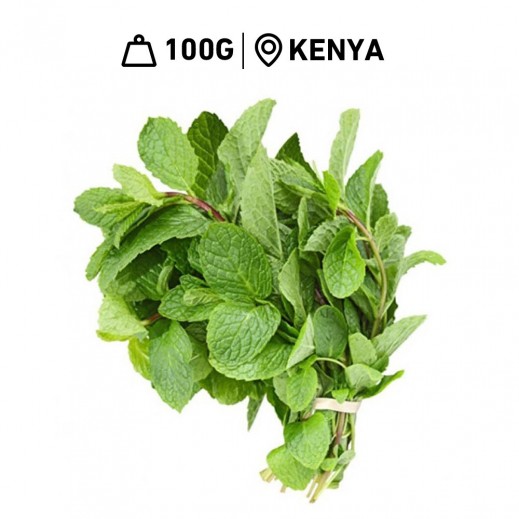 Buy Fresh Kenya Mint Bag 100 g | توصيل Taw9eel.com