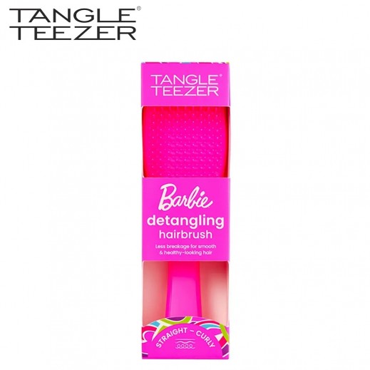 Buy Tangle Teezer Barbie Detangling Hairbrush – Pink | توصيل Taw9eel.com