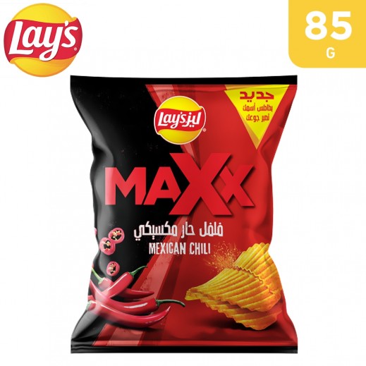Buy Lay's Maxx Mexican Chili 85 g | توصيل Taw9eel.com