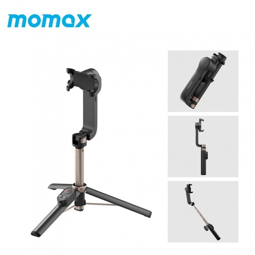 Buy Momax Selfie Stable 3Smartphone Gimbal and Tripod - Black | توصيل ...
