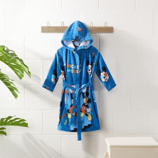 Buy Disney Cotton Bathrobe Mickey - delivered by Taw9eel within 48 ...
