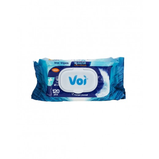 Buy Voi Waterfall Wet Wipes (24 x 120 Wipes) | توصيل Taw9eel.com