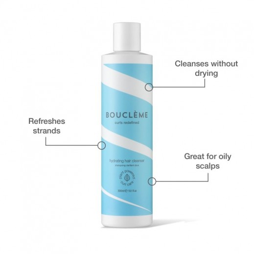 Buy Boucleme Hydrating Curl Hair Cleanser 300 ML | توصيل Taw9eel.com
