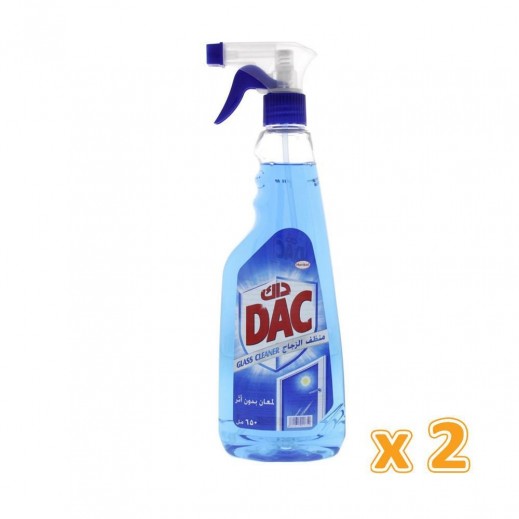 Buy DAC Glass Cleaner 2 x 650 ml | توصيل Taw9eel.com