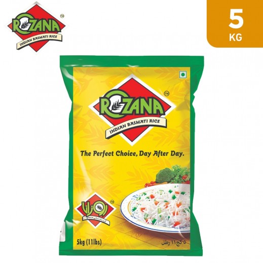 Buy Rozana Indian Basmati Rice (5 kg) | توصيل Taw9eel.com