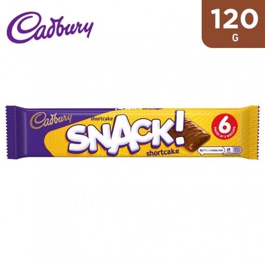 Buy Cadbury Snack Chocolate Shortcake (120 g) | توصيل Taw9eel.com