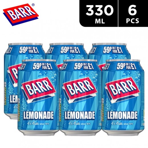 Buy Barr Protein Lemonade Drinks 6 × 330 ml | توصيل Taw9eel.com