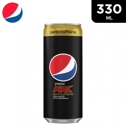 Buy Pepsi Zero Caffeine Drink Can 330 ml | توصيل Taw9eel.com