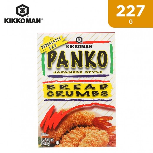 Buy Kikkoman Panko Japanese Style Bread Crumbs 227 g | توصيل Taw9eel.com