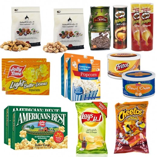 Buy FIFA Snacks Bundle For 8 Person | توصيل Taw9eel.com