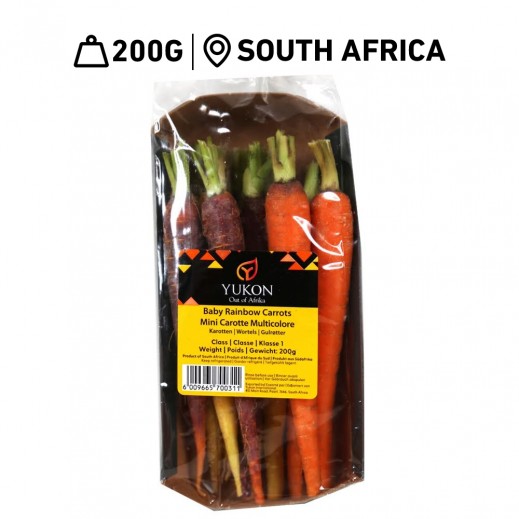 Buy Fresh South Africa Baby Rainbow carrots 200 g - delivered by ...