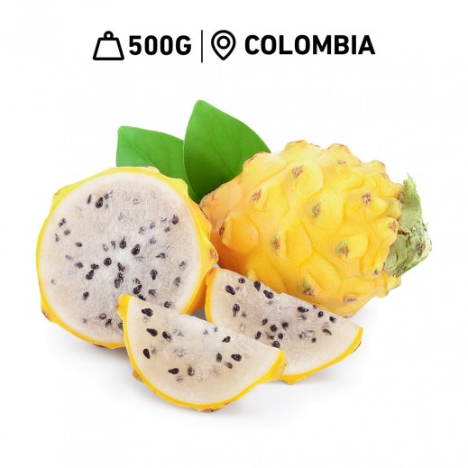 Buy Fresh Colombian Yellow Dragon Fruit 500 g | توصيل Taw9eel.com