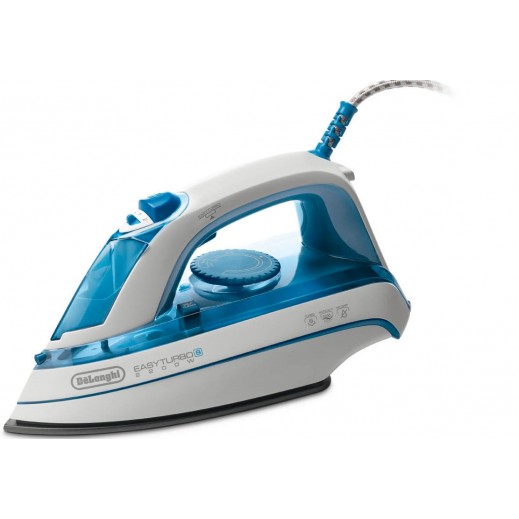 Buy Delonghi Steam Iron 2200W/Ceramic Sole FXK22T | توصيل Taw9eel.com