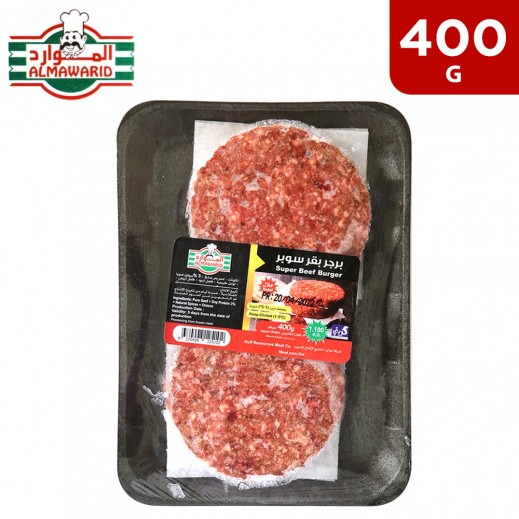 Buy Al Mawarid Chilled Beef Burger 400 g | توصيل Taw9eel.com