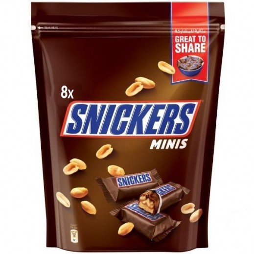 Buy Snicker Minis Chocolate 12x120 g | توصيل Taw9eel.com