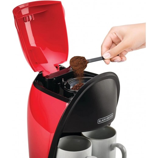 Buy Black+Decker 450 w 2 Cups Coffee Maker Machine 250 ml | توصيل ...