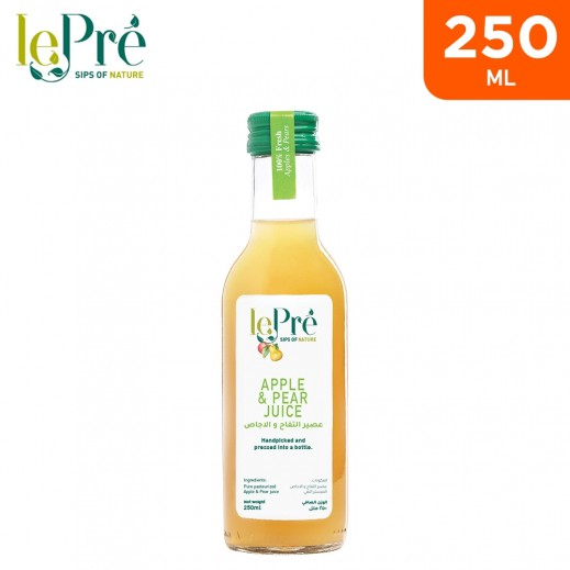 Buy Le Pre Apple & Pear Juice Bottle 250 ml | توصيل Taw9eel.com