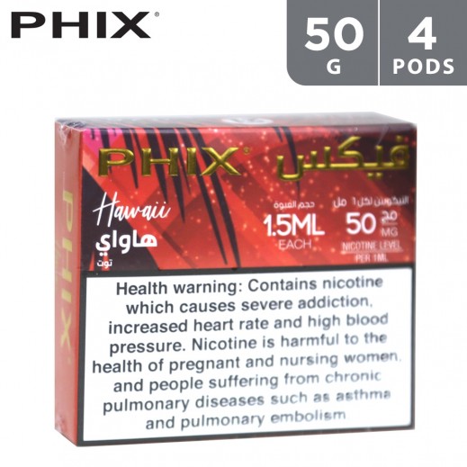 Buy Phix Hawaii Dream 50 mg Nicotine (4 Pods) | توصيل Taw9eel.com