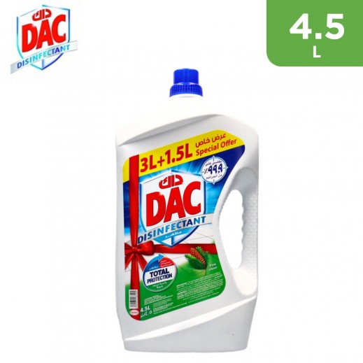 Buy DAC Disinfectant Liquid Cleaner Pine 4.5 L - delivered by Taw9eel ...