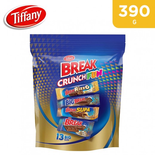 Buy Tiffany Break Crunch Fun Milk Chocolate Wafer Pouch 390 g | توصيل ...