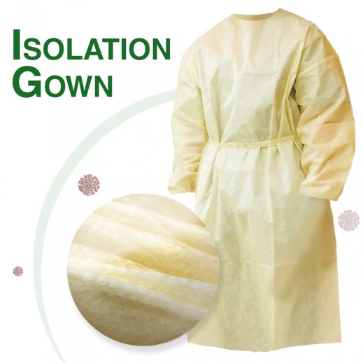 Buy Isolation Disposable Protective Gowns | توصيل Taw9eel.com