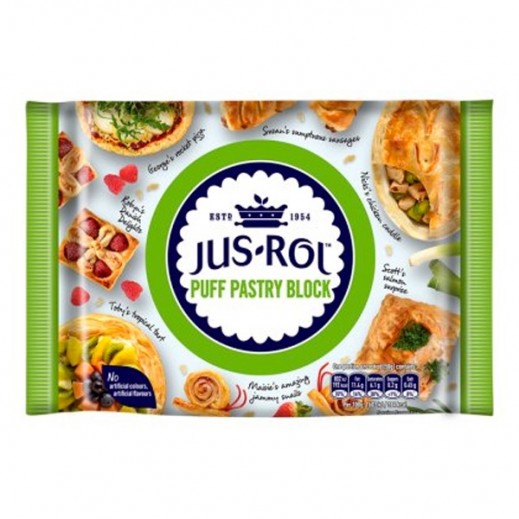 Buy Jus Rol Puff Pastry Block 500 g | توصيل Taw9eel.com
