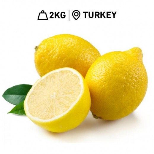 Buy Fresh Turkish Lemon (2 kg Approx) | توصيل Taw9eel.com