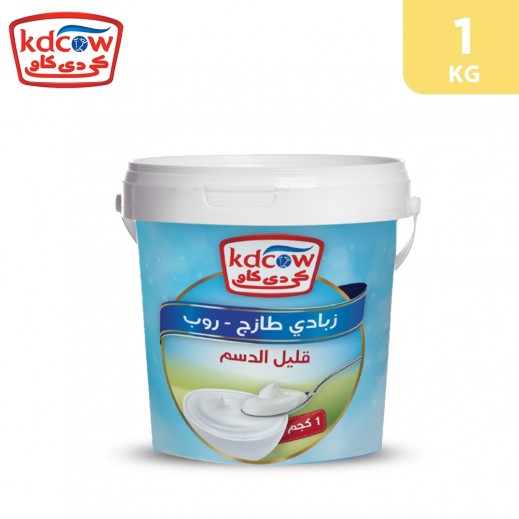 Buy KDCOW Yoghurt Low Fat 1 kg - delivered by Taw9eel Fast | توصيل ...